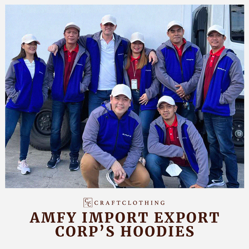 SPOTTED: AMFY IMPORT EXPORT CORP'S HOODIES – Craft Clothing