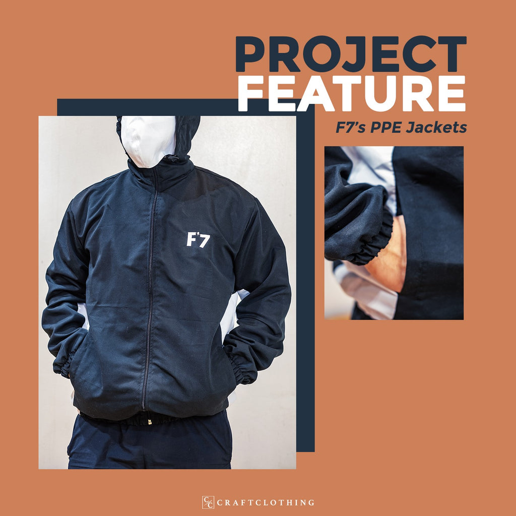 PROJECT FEATURE: F7’s PPE Jackets – Craft Clothing