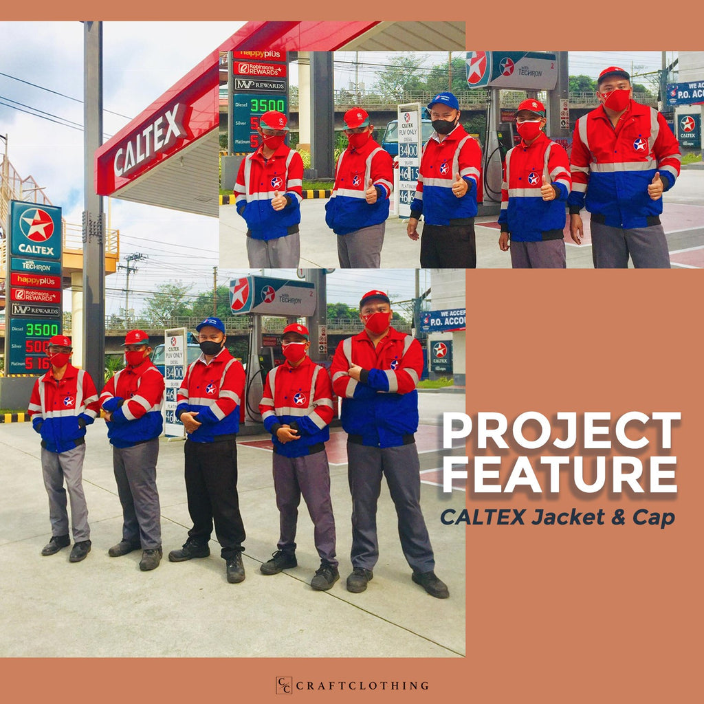 PROJECT FEATURE: Caltex Jacket and Cap – Craft Clothing