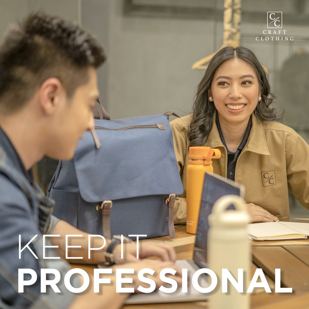 KEEP IT PROFESSIONAL – Craft Clothing