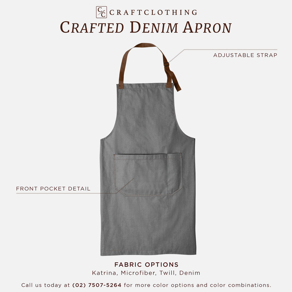 CRAFTED DENIM APRON – Craft Clothing
