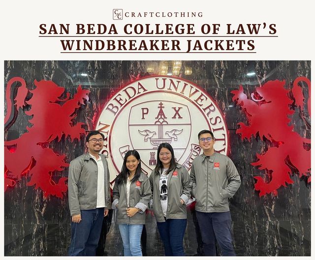 SPOTTED: San Beda College of Law's Windbreaker Jacket – Craft Clothing