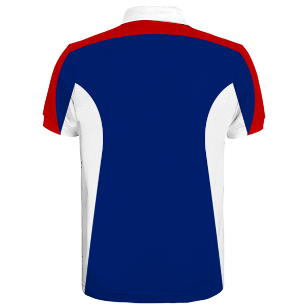 Blue Corner Polo Shirt Design